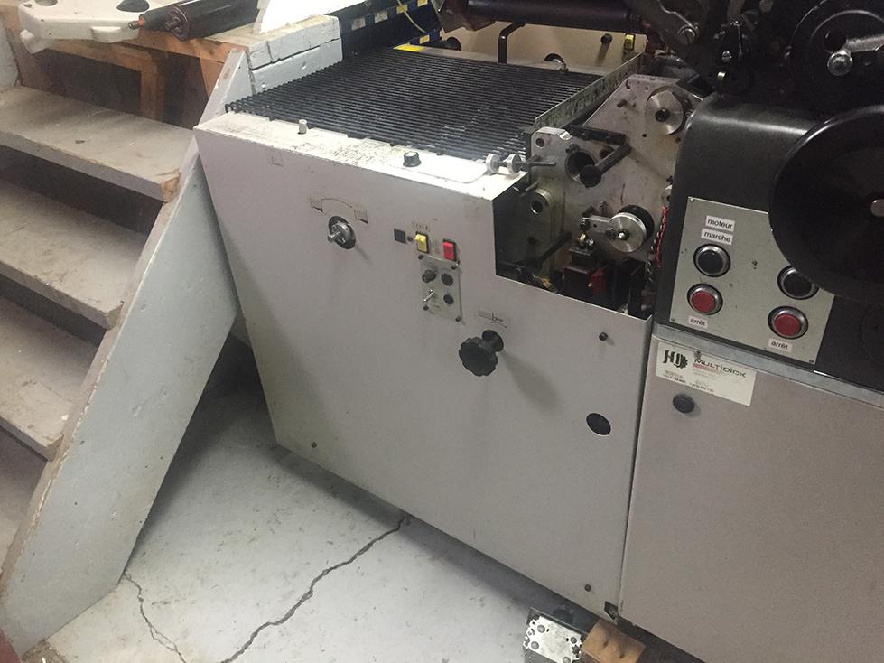 Presse Hamada 665 - Deux couleurs