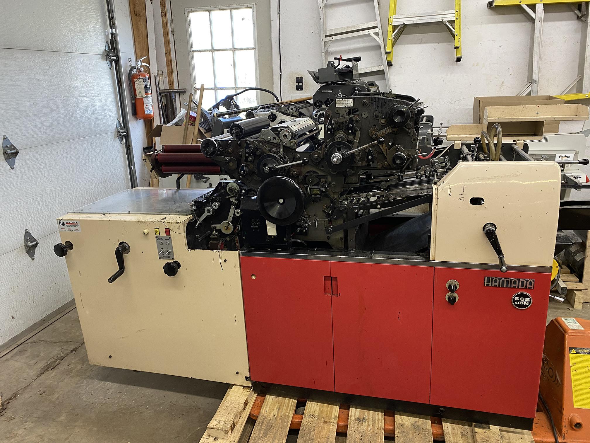 Hamada 665 2 couleurs avec système numéroteur